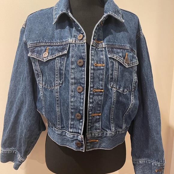Moussy | Jackets & Coats | Moussy Co Cropped Denim Jacket | Poshmark